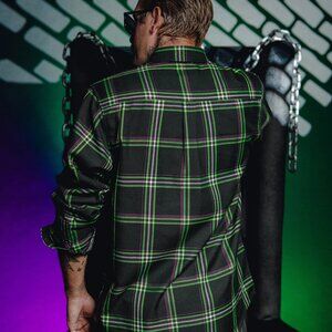 DIXXON | Shirts | Dixxon Flannel Frankie Flannel Shirt Frankenstein ...